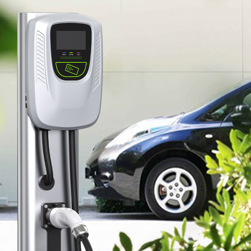China EU factory directly IK08 IP54 AC type2 plug electric car charging station Manufacture and Factory Joint Tech